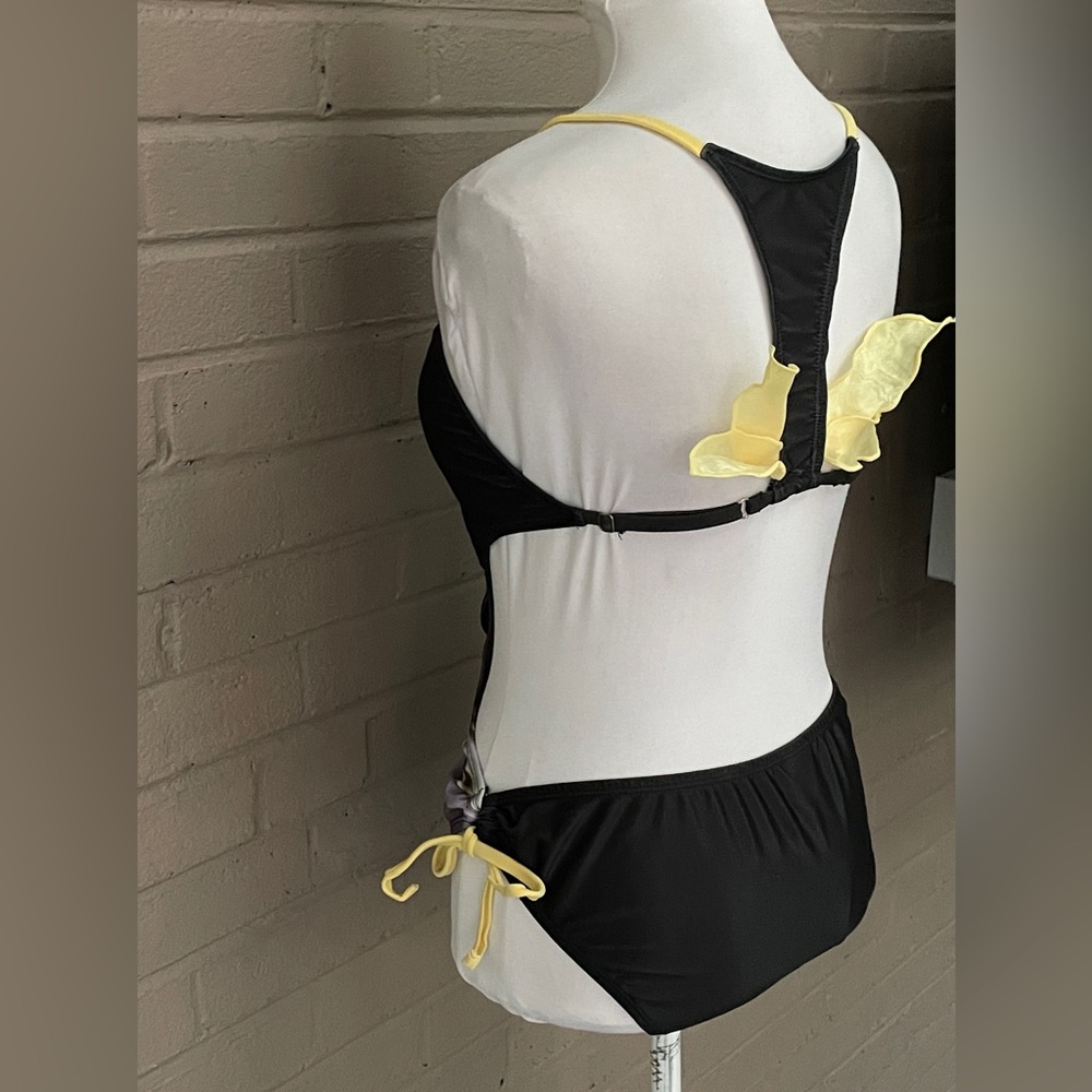 Disney Tinkerbell With Fairy Wings Swimsuit Xl - Gem